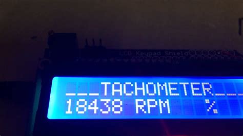 Arduino Rpm Meter Youtube