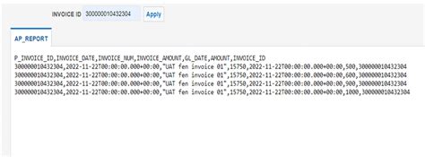 How To Call A Bip Report From Oic