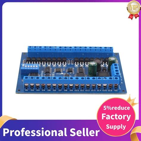 Dc 12v 24v 16 Input 16 Output Rs485 Remote Control Switch Plc Io