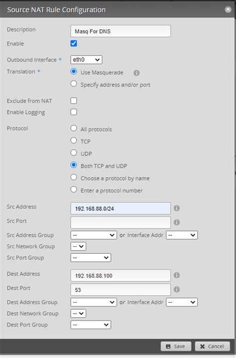 Edgeos Nat Rule For Redirecting Dns Traffic To Pihole Rubiquiti