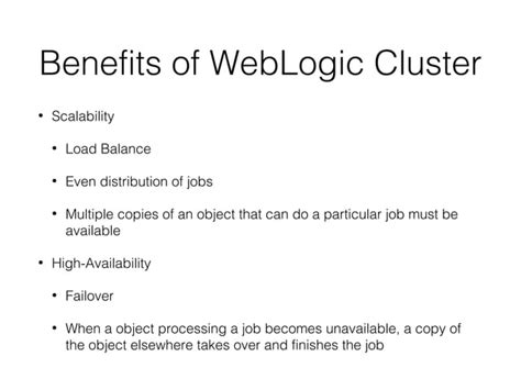 Weblogic Configuration And Administration Ppt