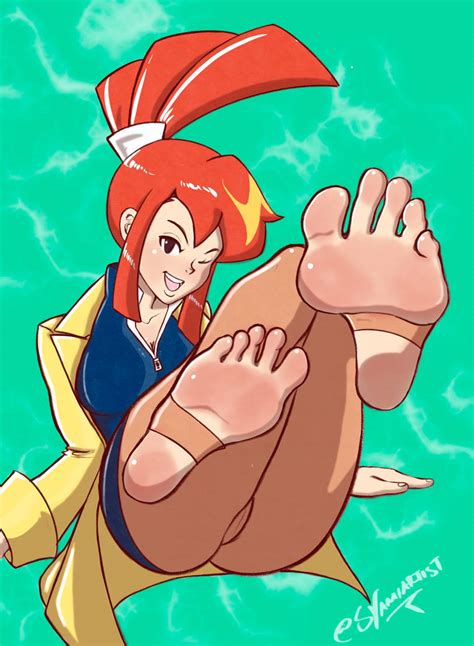 Rule 34 Capcom Feet Foot Fetish Ghost Trick Lynne Ghost Trick