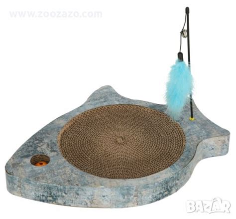 Занимателна драскалка с топче и перо за Котки 41 5 X 33 X 5 Cм Модел 80993 в За котки в гр