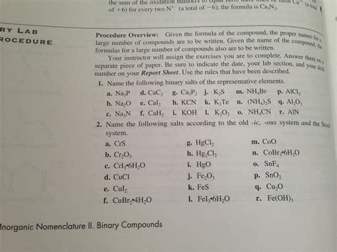 Solved: Given The Formula Of The Compound, The Proper Name... | Chegg.com