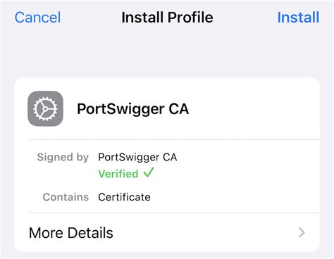 Configuring An Ios Device To Work With Burp Suite Professional Portswigger