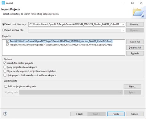 Manualdemosnucleof446recubeide Openblt Bootloader