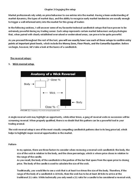Chapter 2 Engaging The Setups Pdf Market Trend Financial Markets