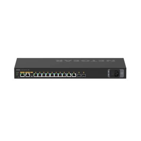 Netgear Gsm4212px 8 Ports Managed Poe Layer 2 Access Switch At
