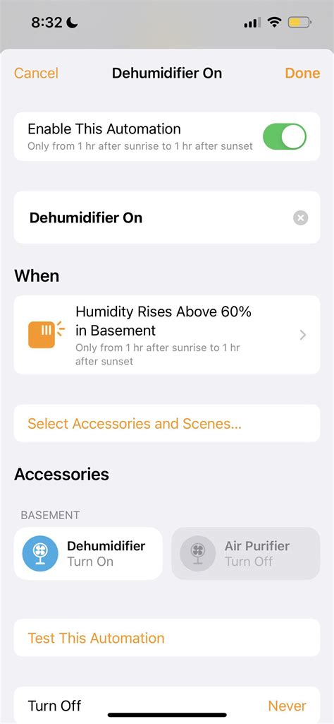 Humidity Sensor Triggered Automation Not Working Rhomekitautomation