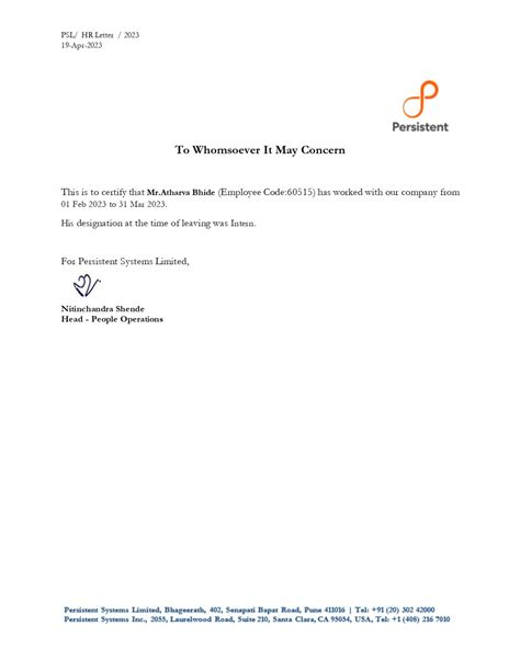 Atharva Bhide On Linkedin Experience Career Java Internship