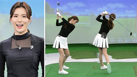 박진이 레슨 척추각을 오래 유지하며 스윙하기 네이버 Tv