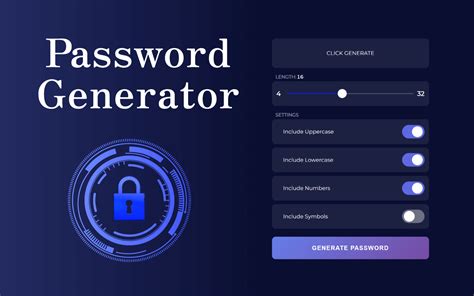Create Strong Passwords Instantly