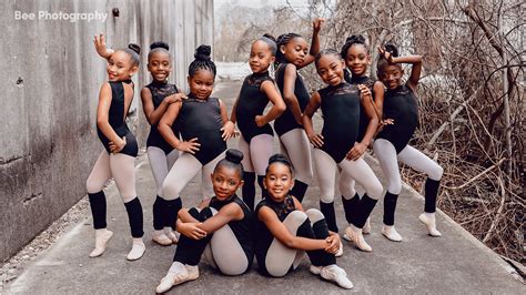 Adorable Ballerinas From Texas Pose In Honor Of Black History Month