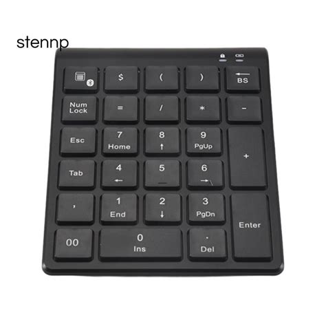 Keys Bluetooth Wireless Numeric Keypad Mini Numpad With More Function Keys Digital Keyboard