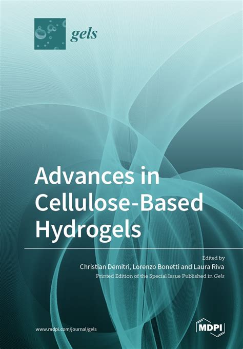 Advances In Cellulose Based Hydrogels Mdpi Books