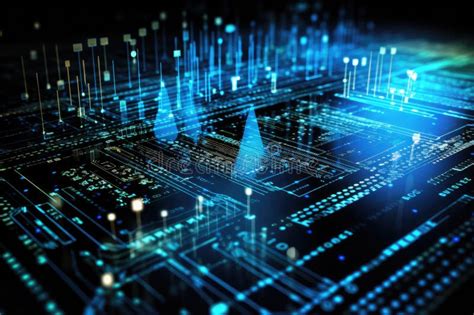 An Image Showing The Background Of Cyber Data Protection And Technology By Generative Ai Stock