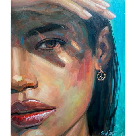 Купить картину Девушка с сережкой в Москве от художника Потапкин Евгений