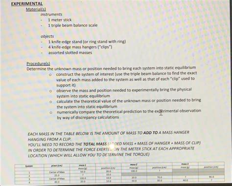 Lab Angular Kinematics And Dynamics From The Excel Chegg Com