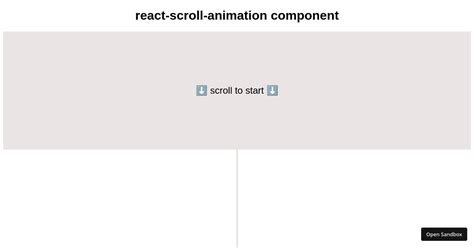 React Timeline Animation Examples Codesandbox