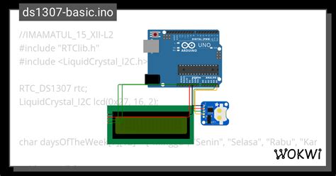 Ds1307 O Copy Wokwi Esp32 Stm32 Arduino Simulator