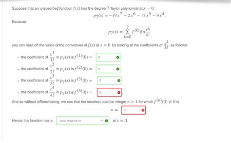 solved suppose that an unspecified function f x has the