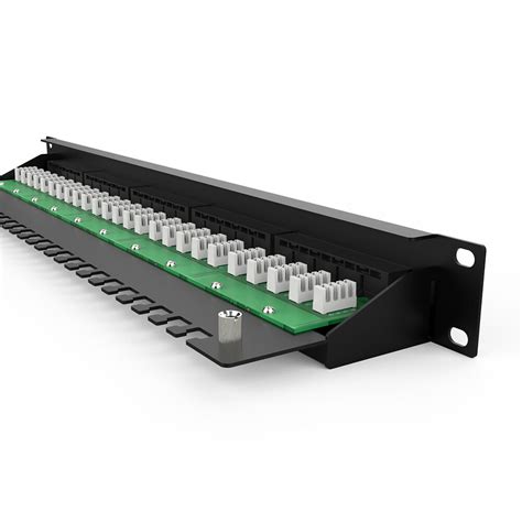 Factory Direct High Quality China Wholesale Enmane Wholesale Rj11 Voice Patch Panel 1u Punch