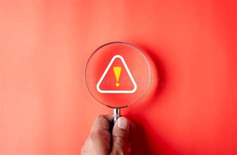 System Warning Caution Alert Scam Virus Attack On Firewall For Notification Error And