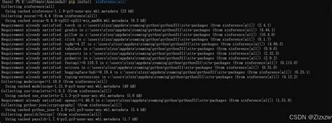 xinference本地直接安装、打开、部署、测试模型、api调用 xinference api调用 csdn博客