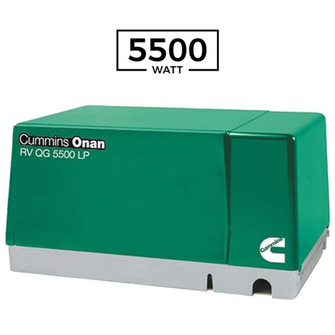 Cummins Onan 5 5kw Rv Generator Rv Qg 5500 Evap