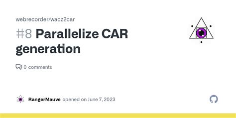 Parallelize Car Generation · Issue 8 · Webrecorderwacz2car · Github