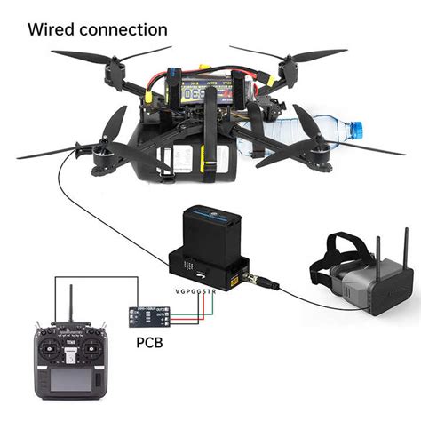 Fpv Drone Optical Fiber Kit Achieve 5km To 40km Flight Distance