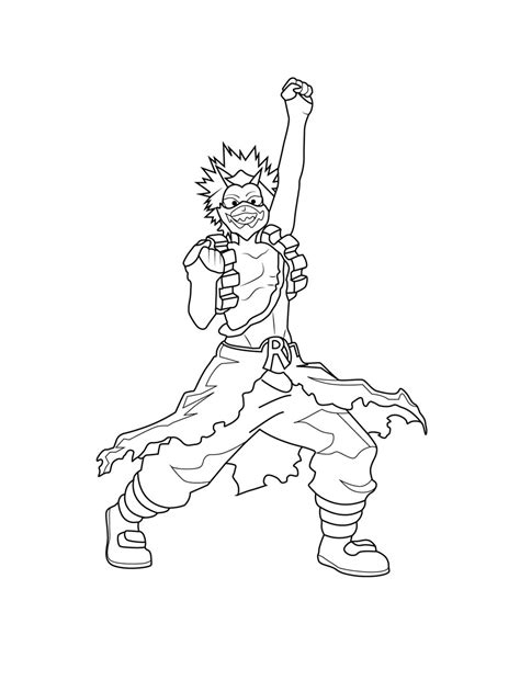 My Hero Academia Coloring Pages Seacoloring