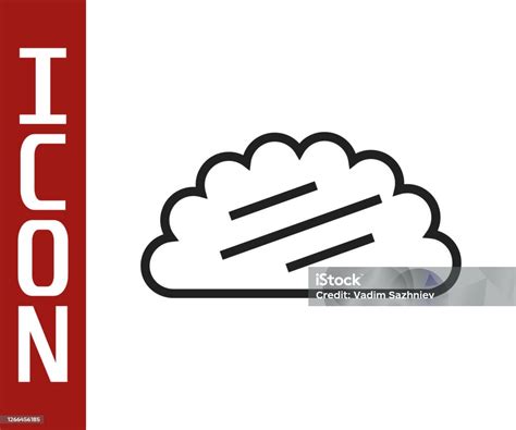 흰색 배경에 고립 된 토르티야 아이콘과 검은 줄 타코 전통적인 멕시코 패스트 푸드 메뉴 벡터 일러스트레이션 개념에 대한 스톡 벡터 아트 및 기타 이미지 Istock