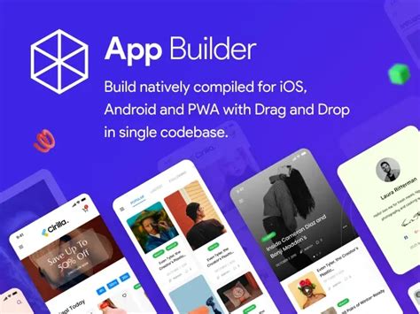 app builder create native android and ios apps on the flight
