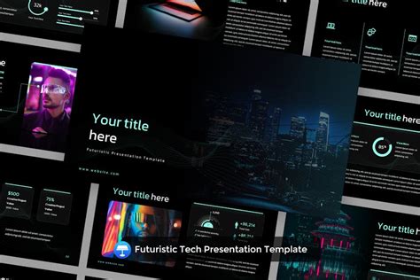 Презентация Keynote по футуристическим технологиям Шаблоны презентаций Включая футуристический