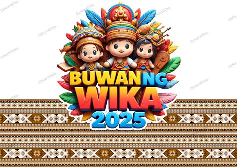 Clover 💐 Set 10 Headdress For Buwan Ng Wika — Template Alert 💐 Get