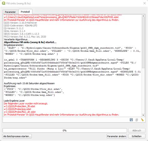 Qgis Unable To Run Saga Terrain Analysis Fill Sinks Wangandliu Geographic Information