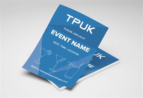 Custom Printed Party Invitations