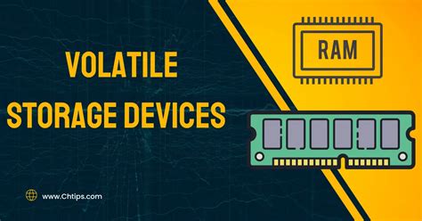 What Is Volatile Storage Devices With Types Examples 3 Advantages