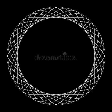 Circular Spiral Element Abstract Geometric Circle Element Stock Vector Illustration Of Eddy