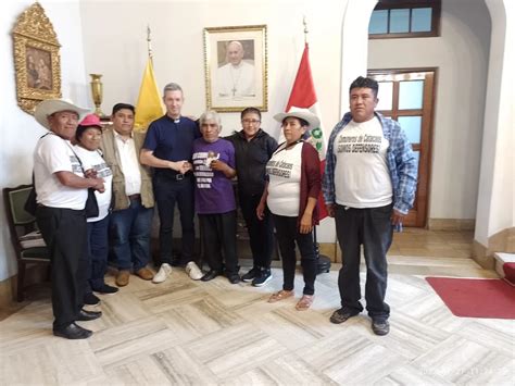El pedido de comunidad campesina asediada por el Sodalicio en reunión con misión del Vaticano