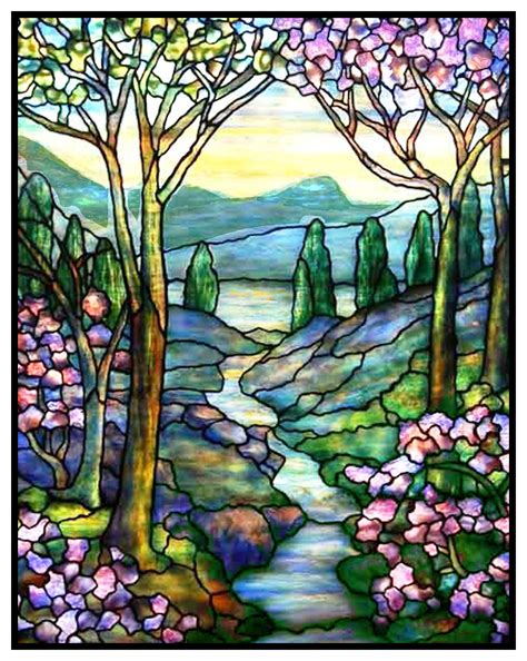 Tiffany Stained Glass Mosaic Patterns