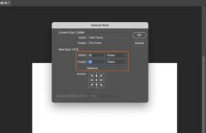 How To Change The Canvas Size In Photoshop