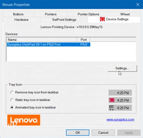 Windows Tip Disable The Touchpad When A Mouse Is Connected