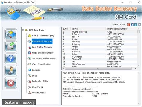 SIM Card Files Restore Download Review