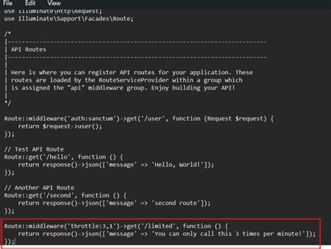 Laravel Throttle Explained How To Set Api Rate Limiting