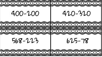 Multi Digit Addition And Subtraction By Small Things With Great Love
