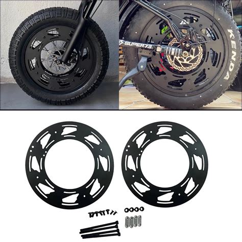 Cubierta De Cubo De Rueda Cerrada Piezas De Motocicleta Placa De