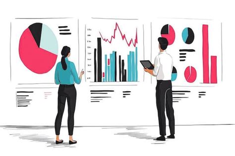 Business People Analyzing Data On Whiteboard Premium Ai Generated Image