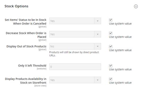 Magento Stock Management Stock Control Magento Show Out Of Stock